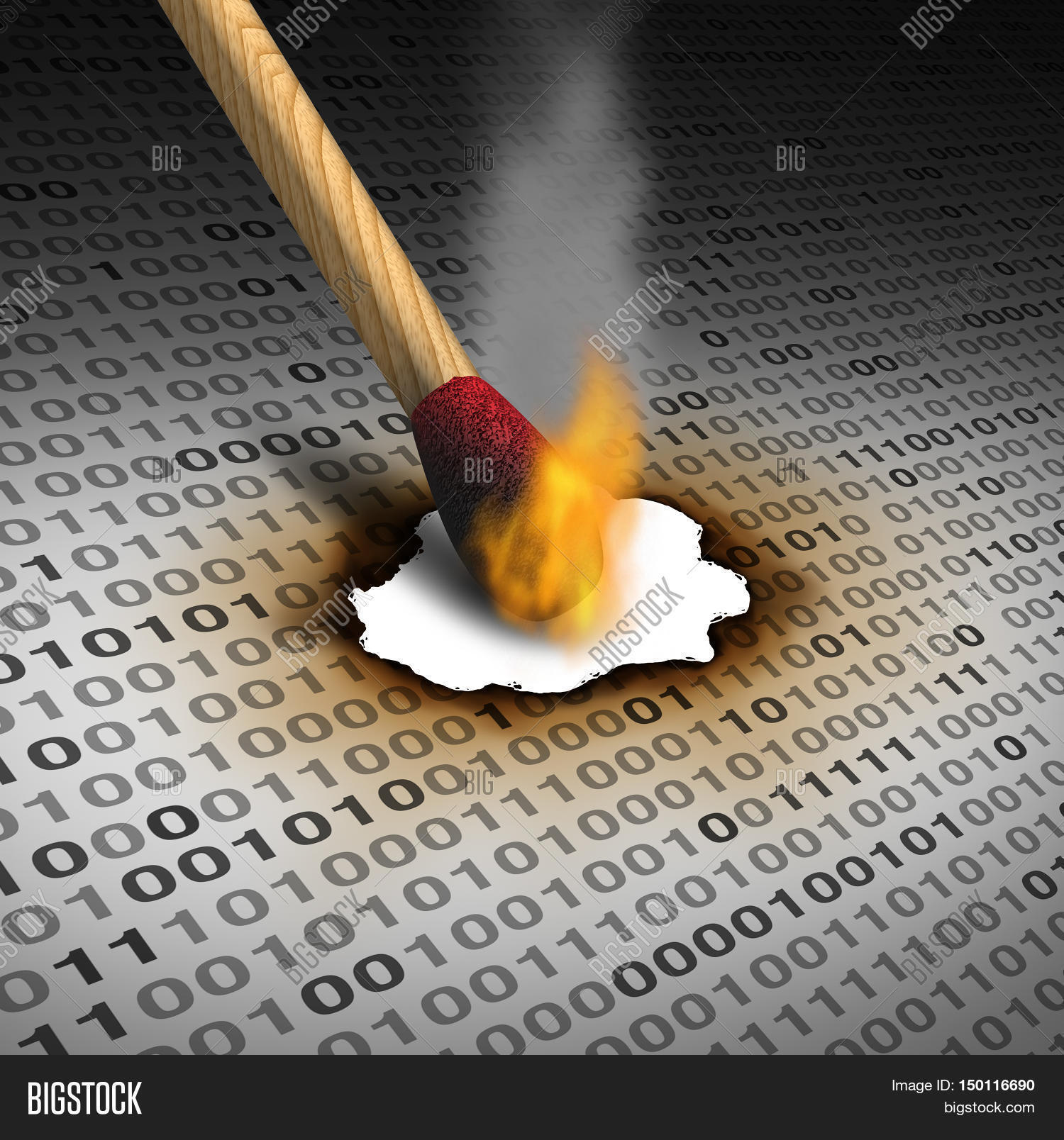 Delete Data Deleting Image & Photo (Free Trial) | Bigstock