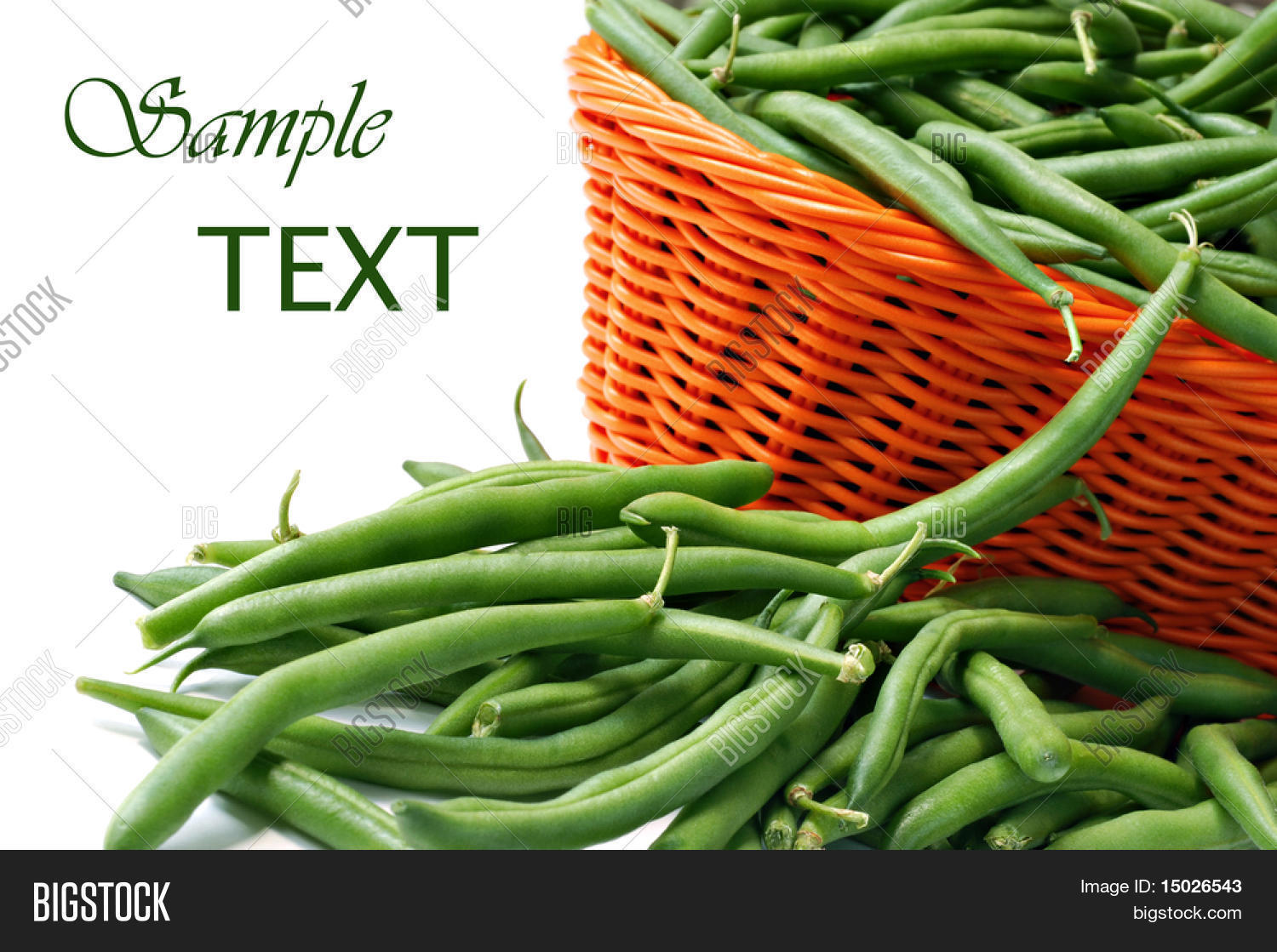 Imagen y foto Ejotes Frescos En (prueba gratis) | Bigstock
