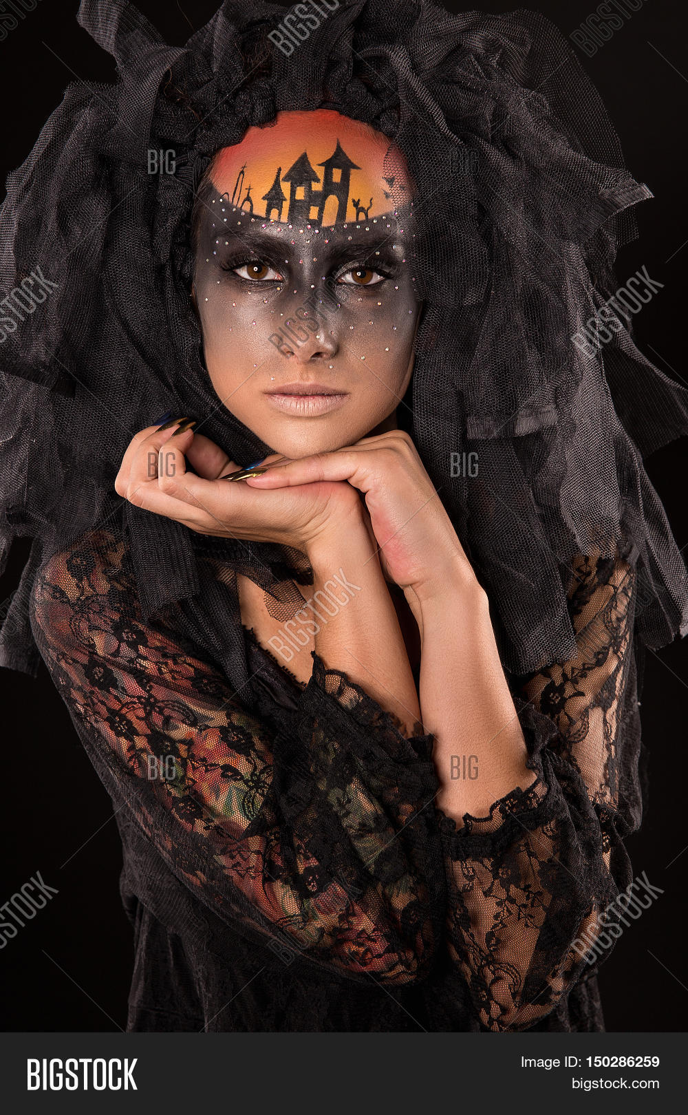 Scary Halloween Bride Image & Photo (Free Trial) | Bigstock