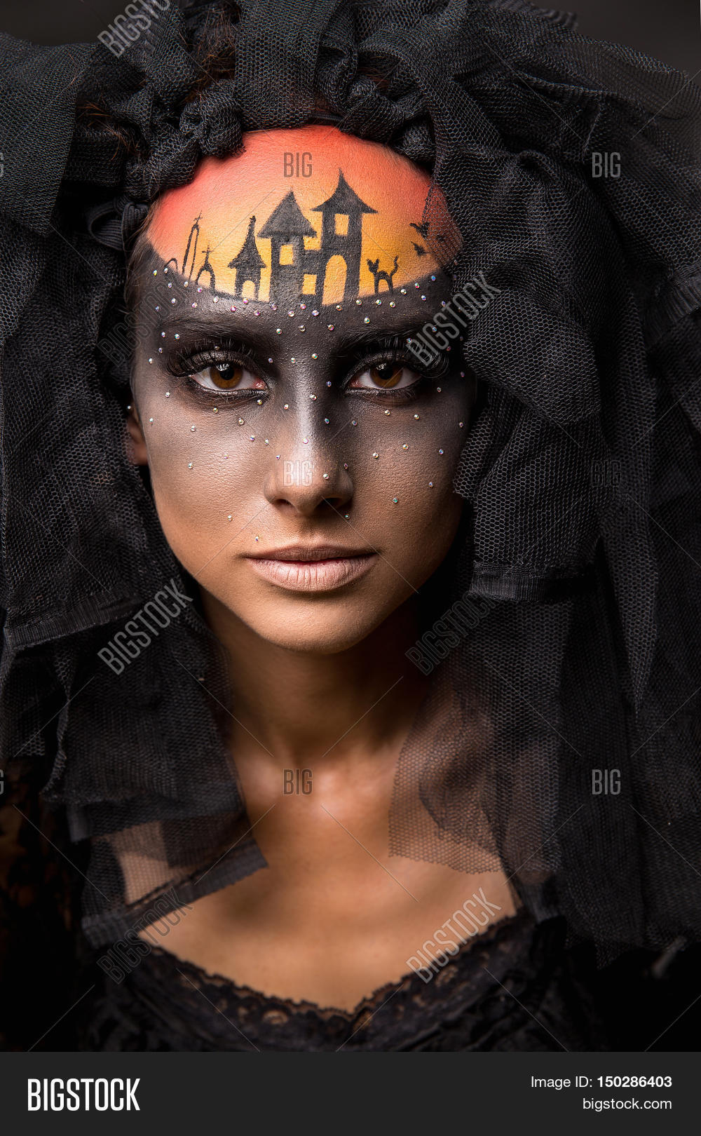 Scary Halloween Bride Image & Photo (Free Trial) | Bigstock