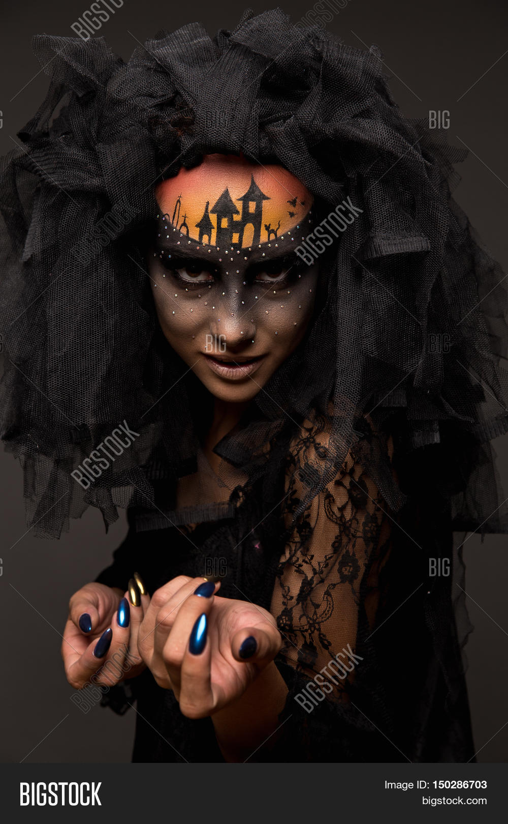 Scary Halloween Bride Image & Photo (Free Trial) | Bigstock