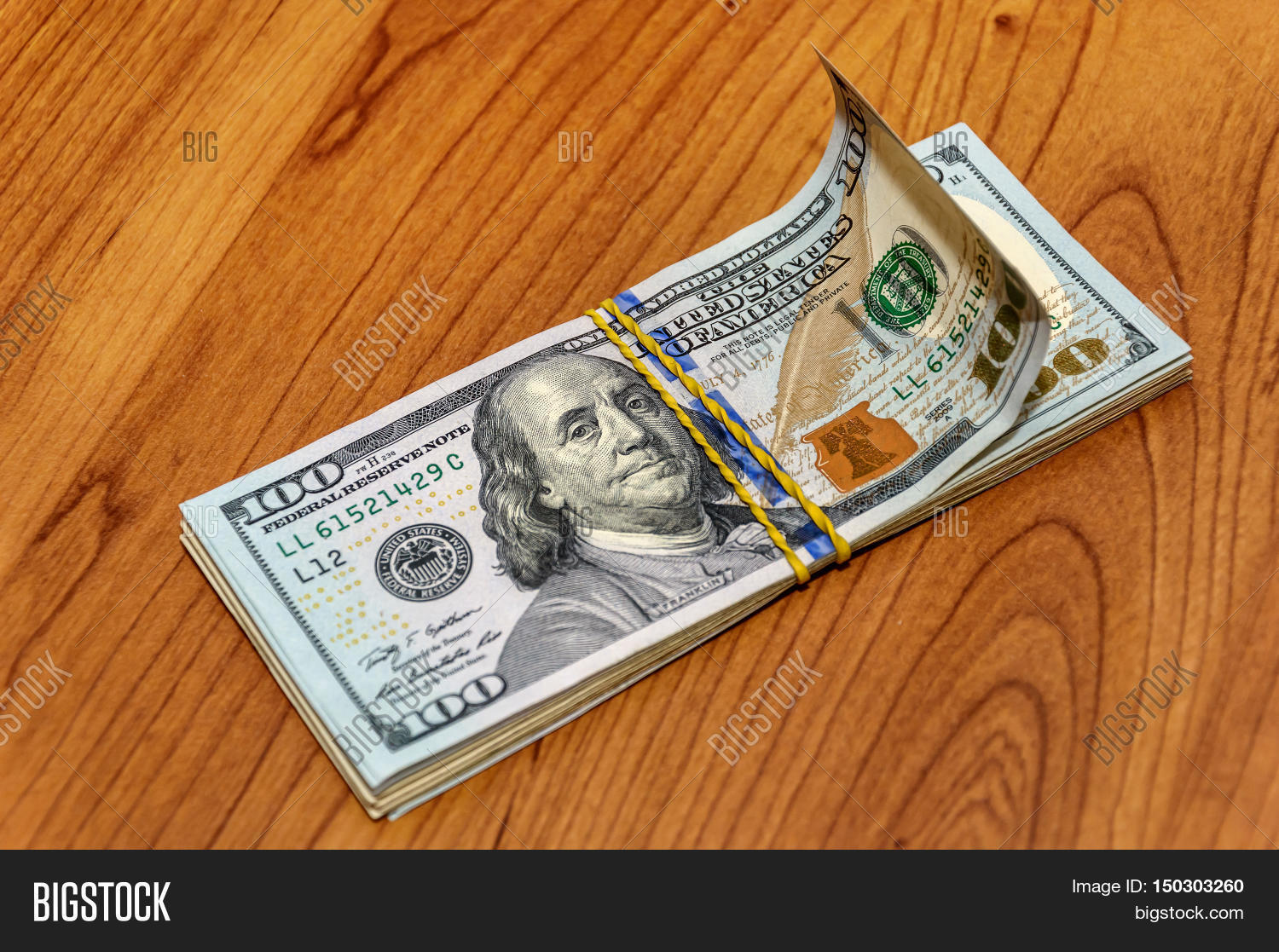 Bunch Hundred Dollar Image & Photo (Free Trial) | Bigstock