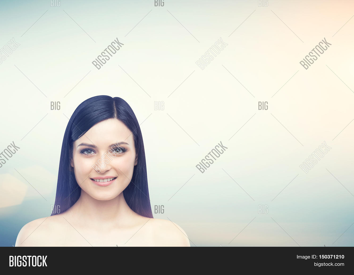 Close Girl's Head Image & Photo (Free Trial) | Bigstock