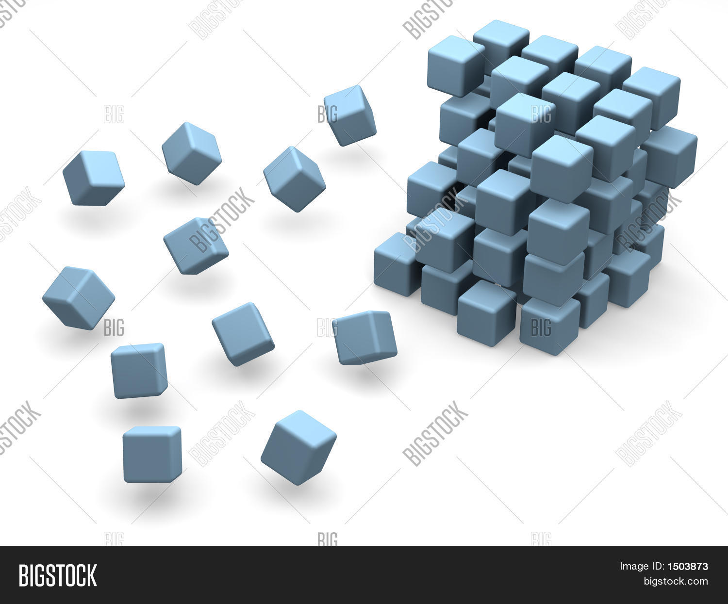 Many Blocks Image & Photo (Free Trial) | Bigstock
