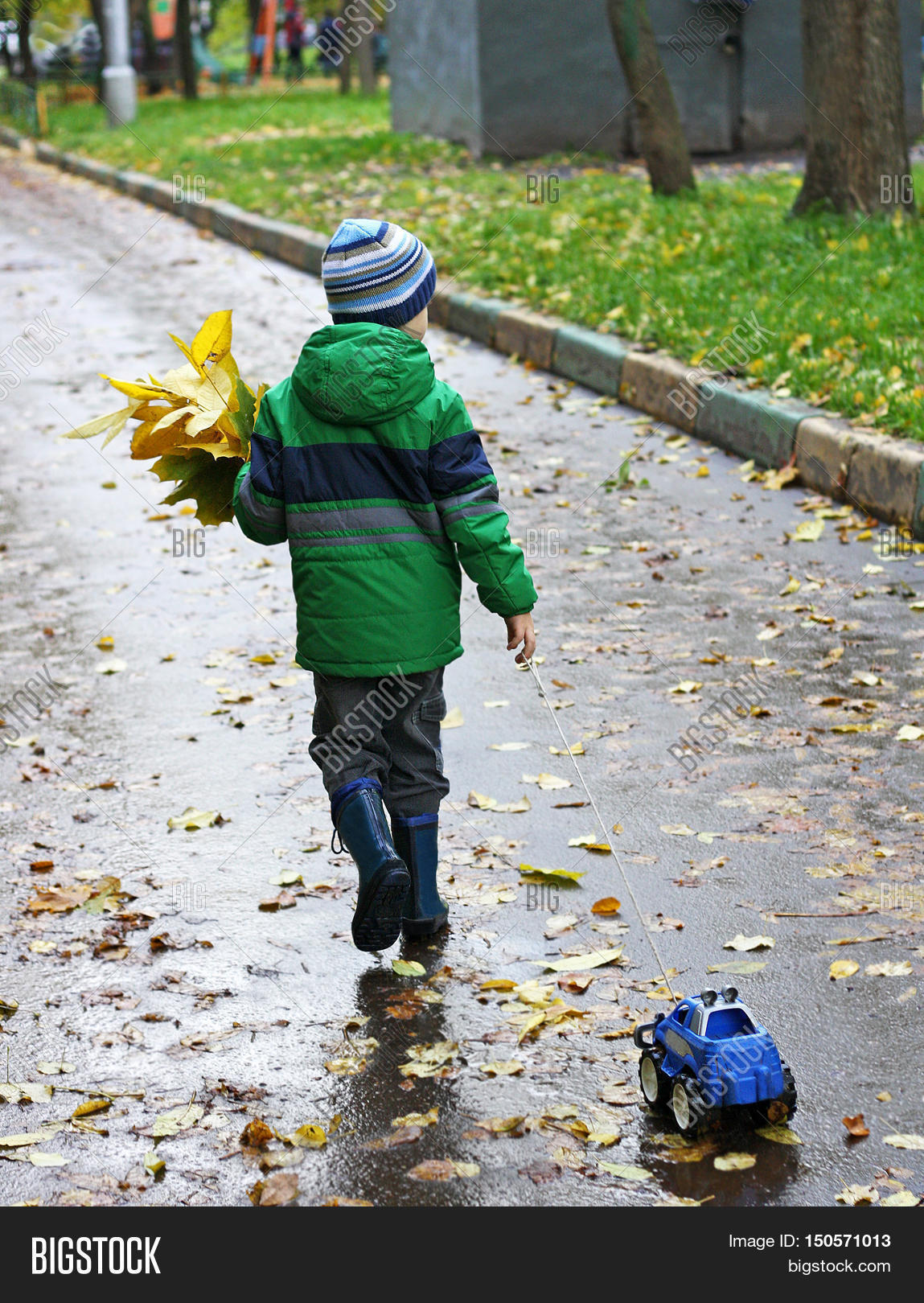 Autumn Walks Fresh Air Image & Photo (Free Trial) | Bigstock