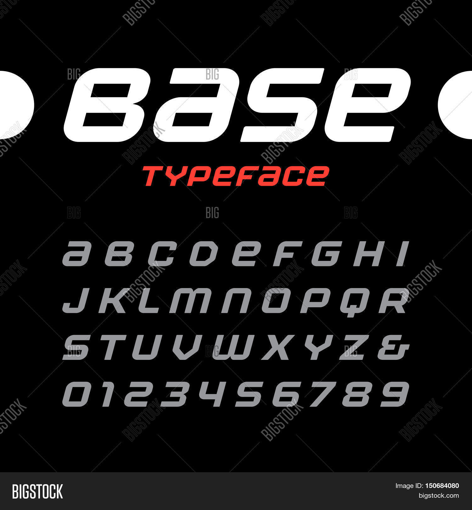 Rounded Italic Sport Vector & Photo (Free Trial) | Bigstock