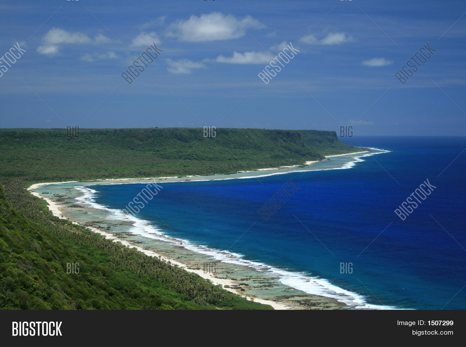 Tarague Beach On Image & Photo (Free Trial) | Bigstock
