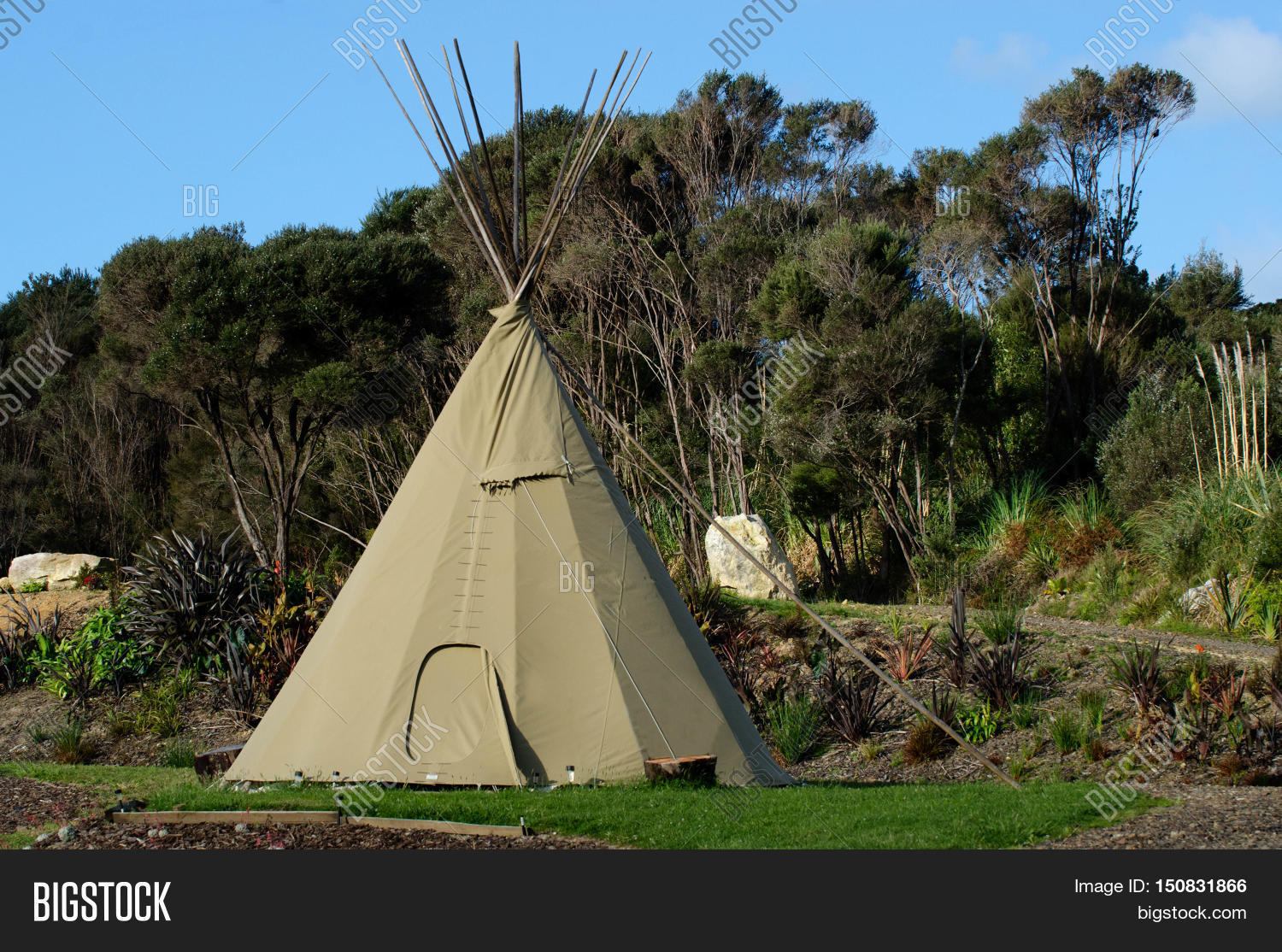 Tipi Tepee Teepee - Image & Photo (Free Trial) | Bigstock