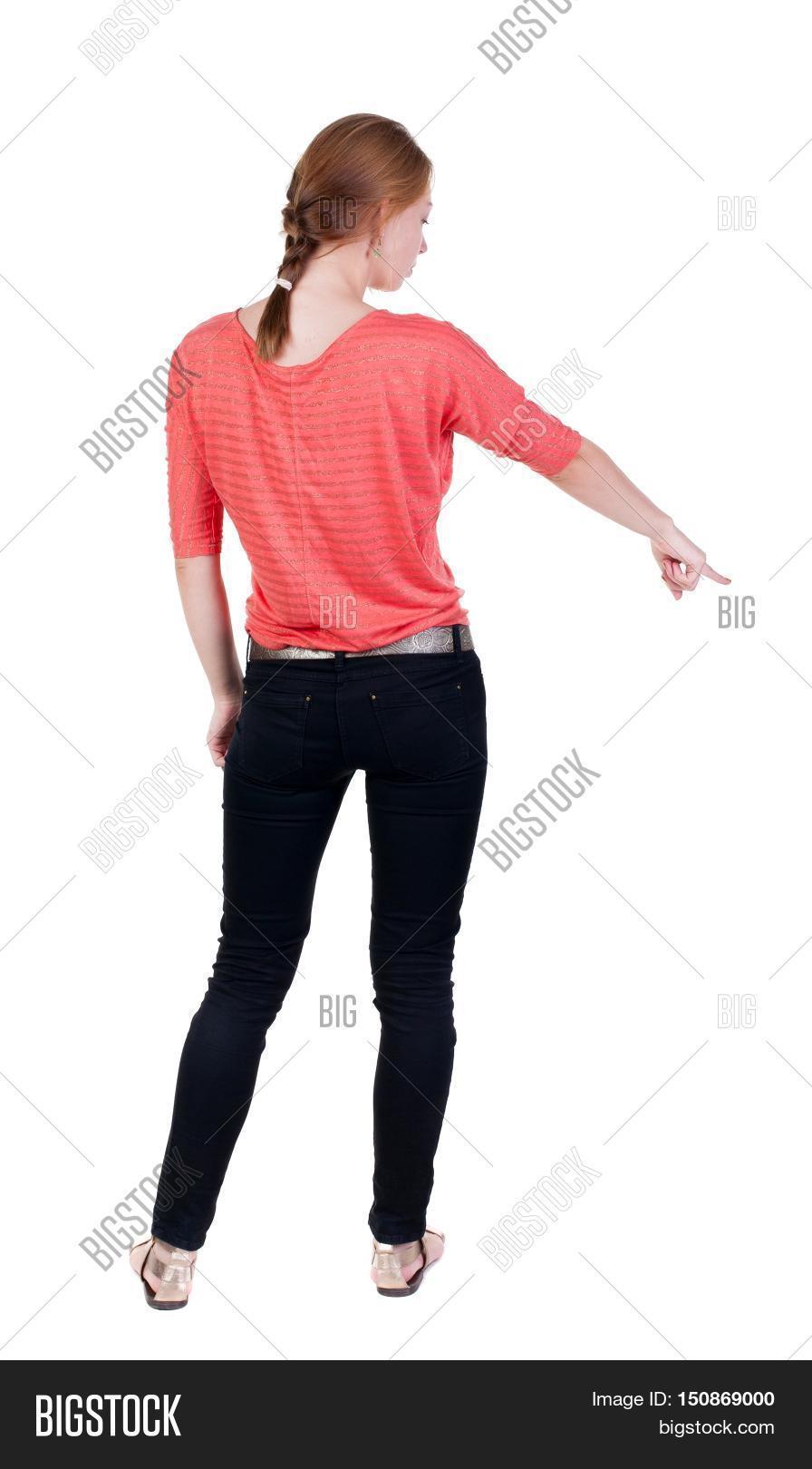 Back View Pointing Image & Photo (Free Trial) | Bigstock