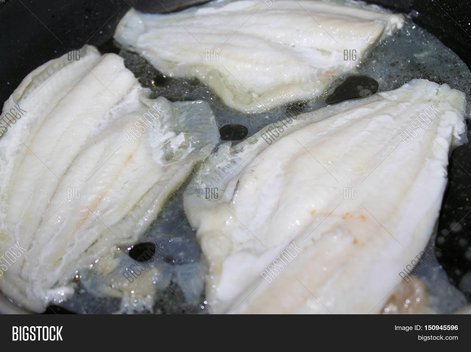 Fillets Plaice Cooking Image & Photo (Free Trial) | Bigstock