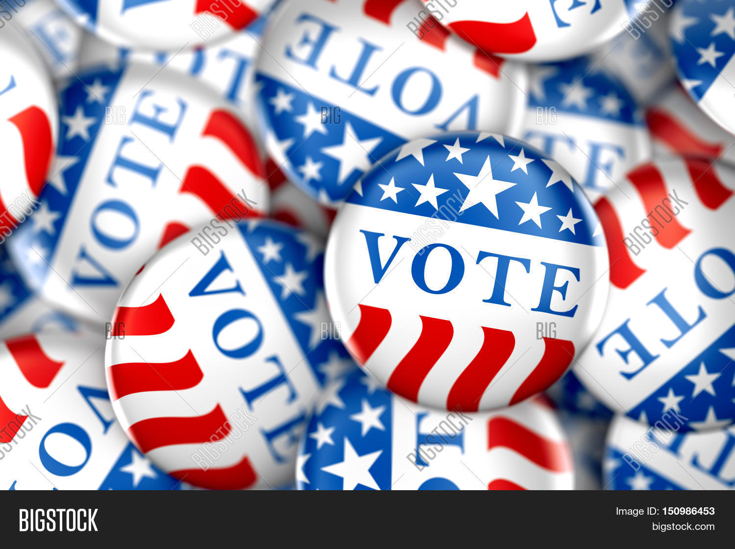 Vote Buttons Red, Image & Photo (Free Trial) | Bigstock