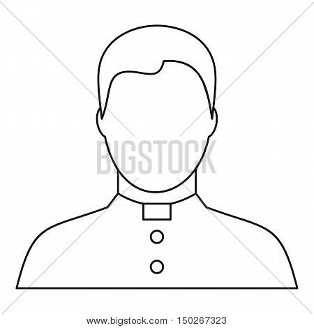 Catholic Priest Icon Vector & Photo (Free Trial) | Bigstock