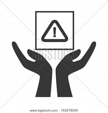 Hands Warning Sign Vector & Photo (Free Trial) | Bigstock