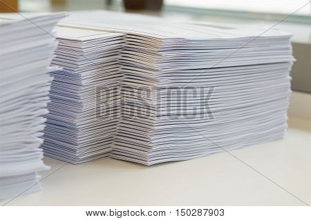 Stack Papers Worksheet Image & Photo (Free Trial) | Bigstock