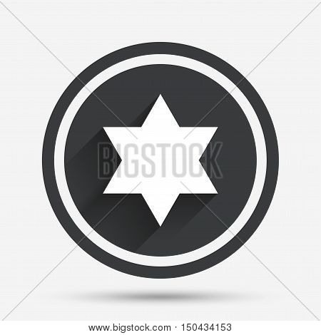 Star David Sign Icon Vector & Photo (Free Trial) | Bigstock