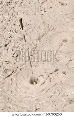 Hot Bubbling Mud Pools Image & Photo (Free Trial) | Bigstock