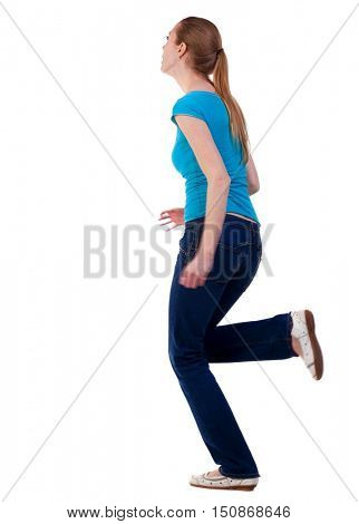 Back View Running Image & Photo (Free Trial) | Bigstock