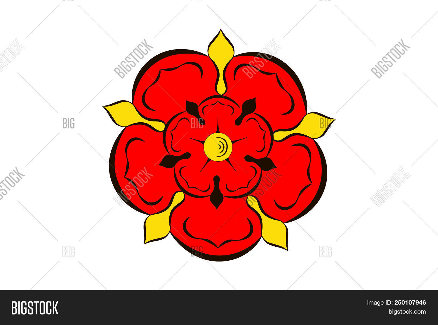 Flag Lippe District Image & Photo (Free Trial) | Bigstock