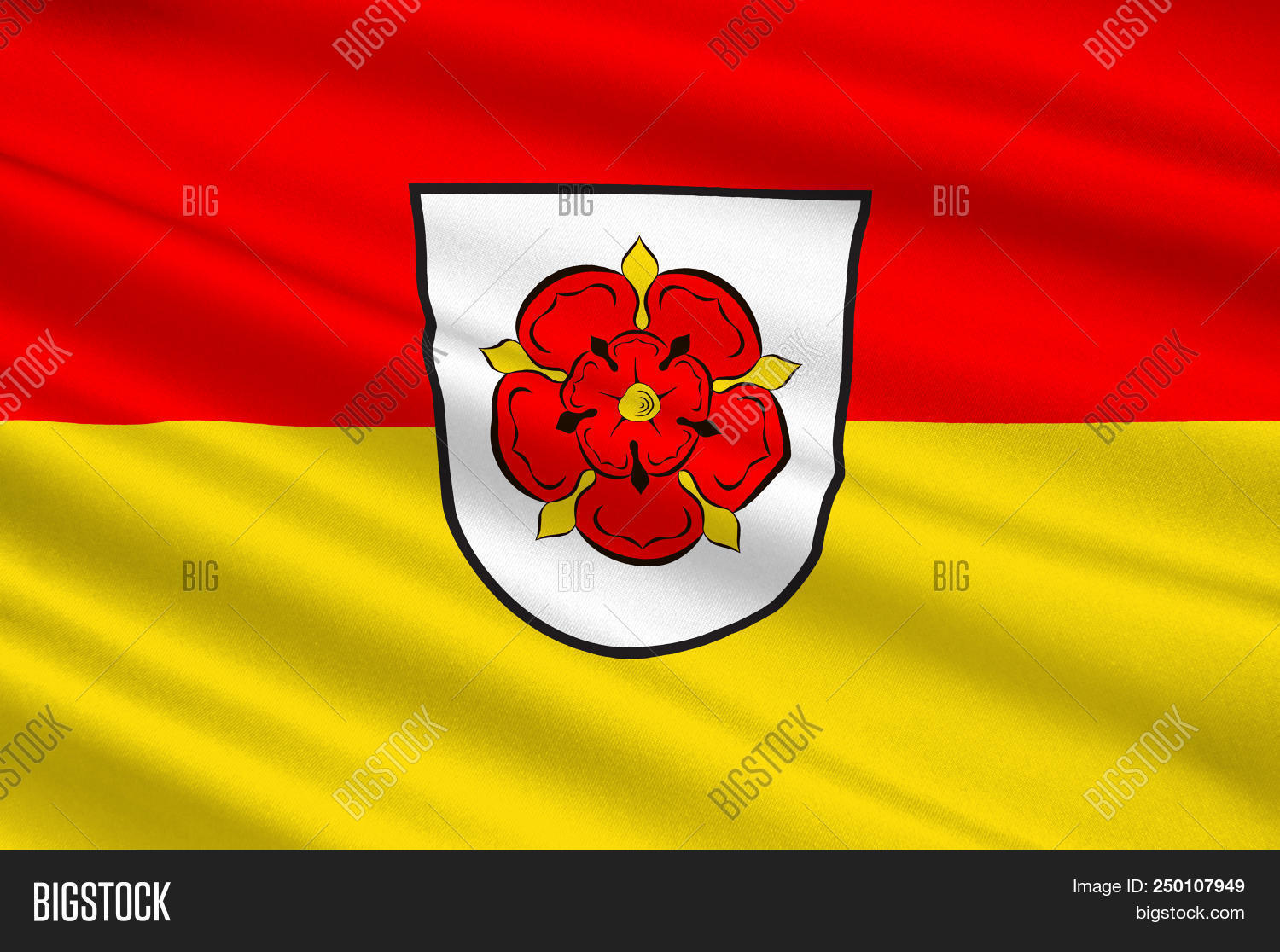 Flag Lippe District Image & Photo (Free Trial) | Bigstock