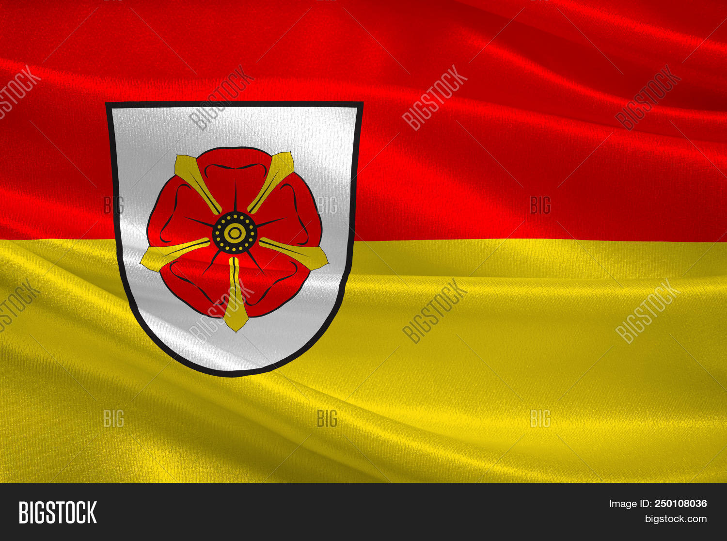 Flag Lippe District Image & Photo (Free Trial) | Bigstock