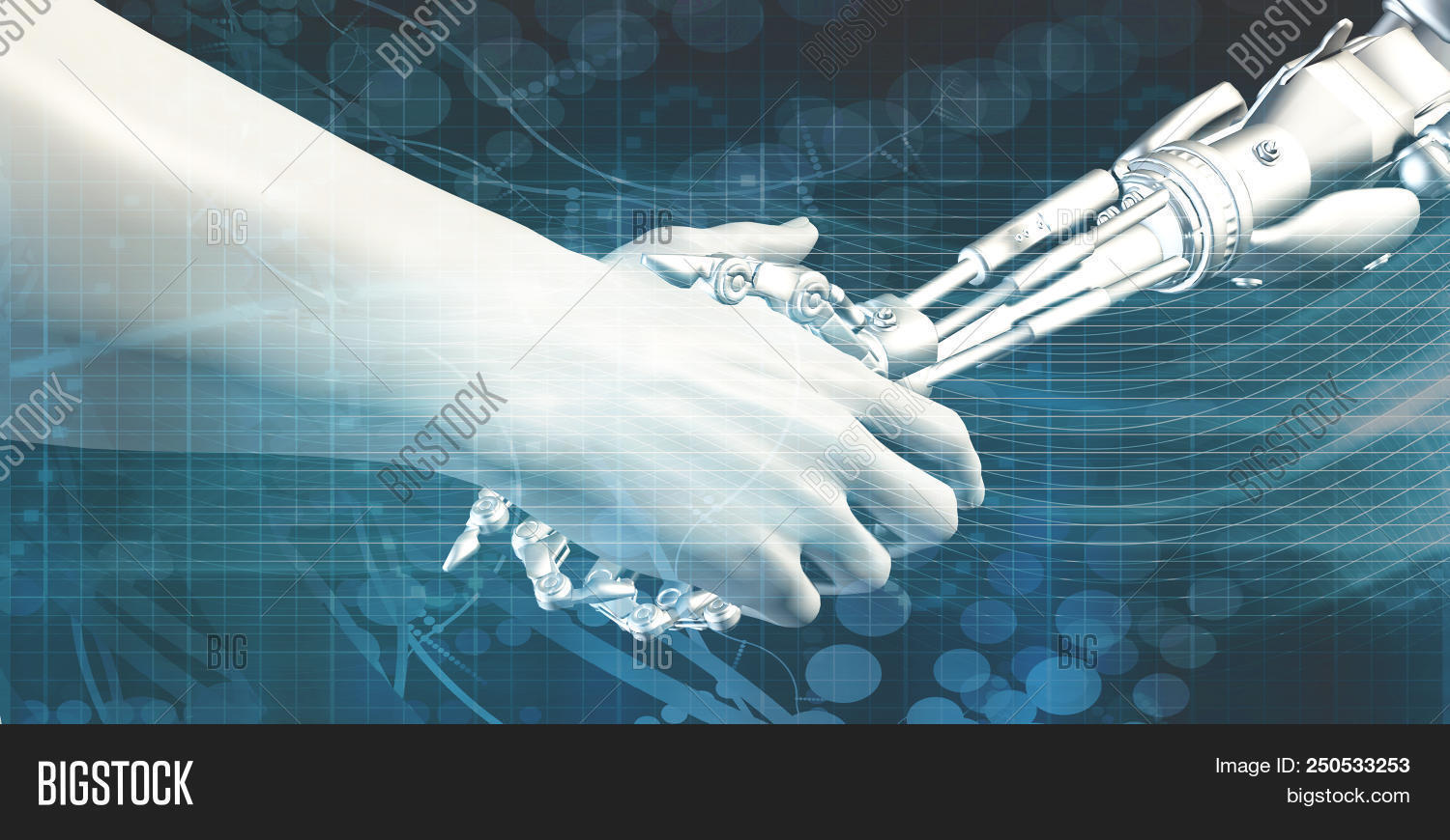 Man Machine Robot Hand Image & Photo (Free Trial) | Bigstock