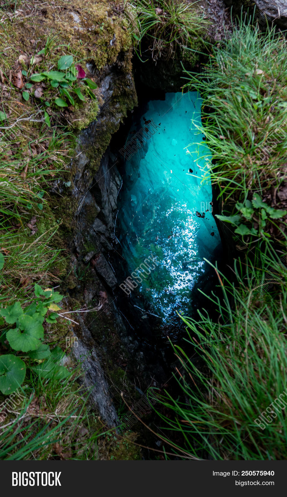 Crazy Blue Water Cave Image & Photo (Free Trial) | Bigstock