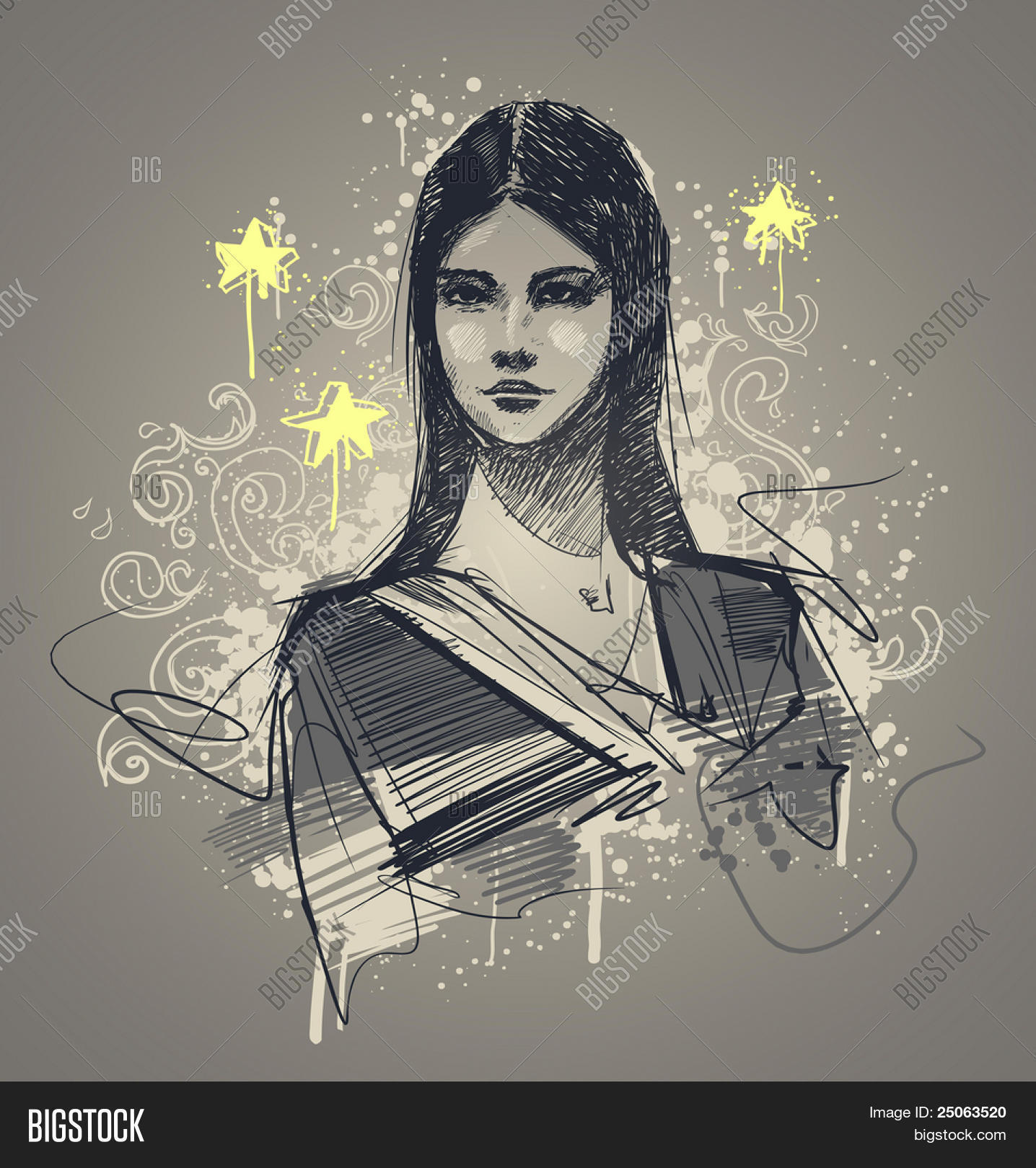 Glamour Model Vector & Photo (Free Trial) | Bigstock