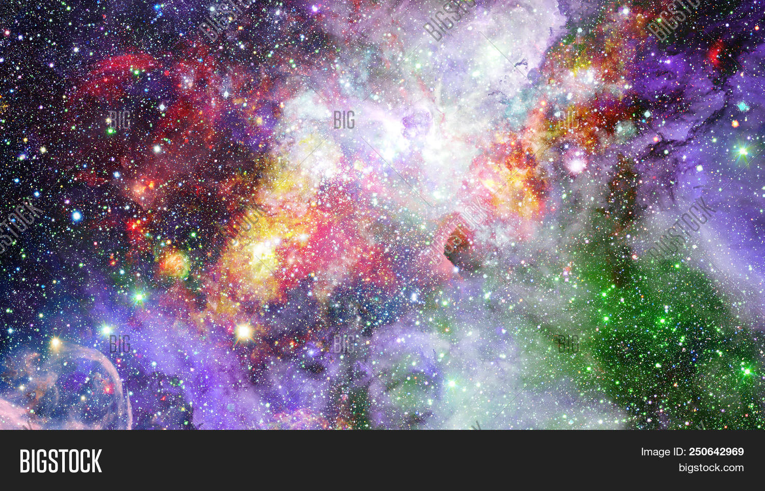 Colored Clouds Nebula Image & Photo (Free Trial) | Bigstock