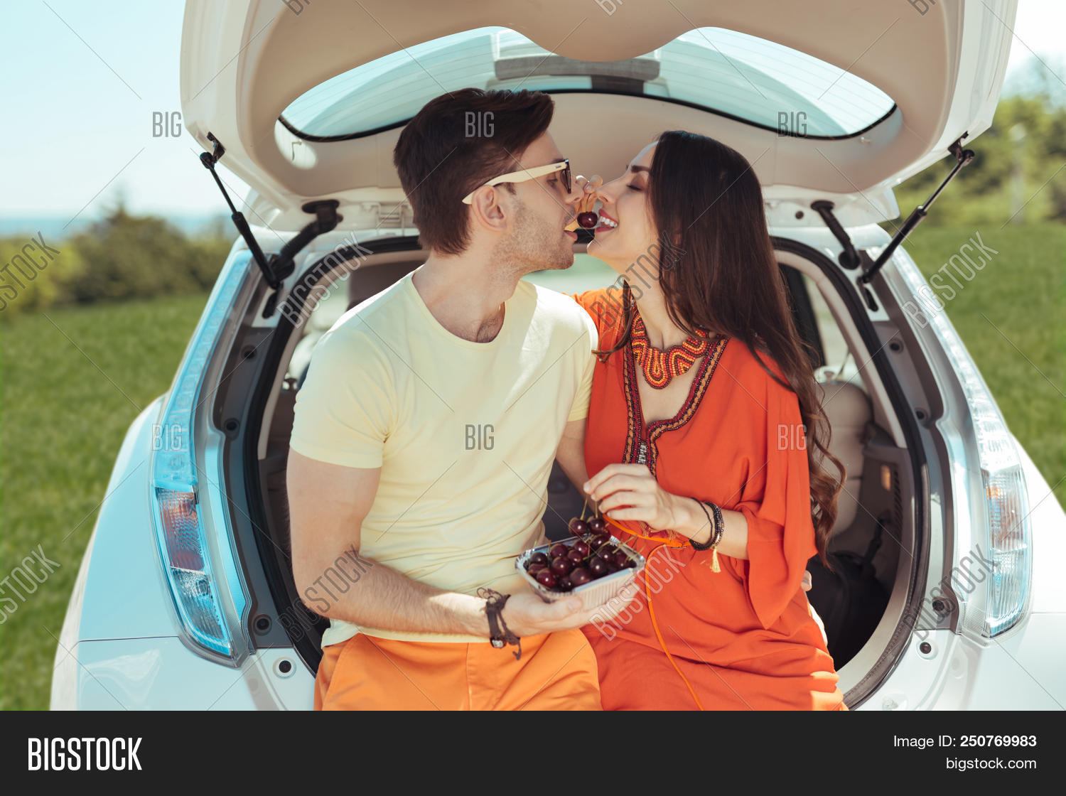 Eating Together. Cute Image & Photo (Free Trial) | Bigstock