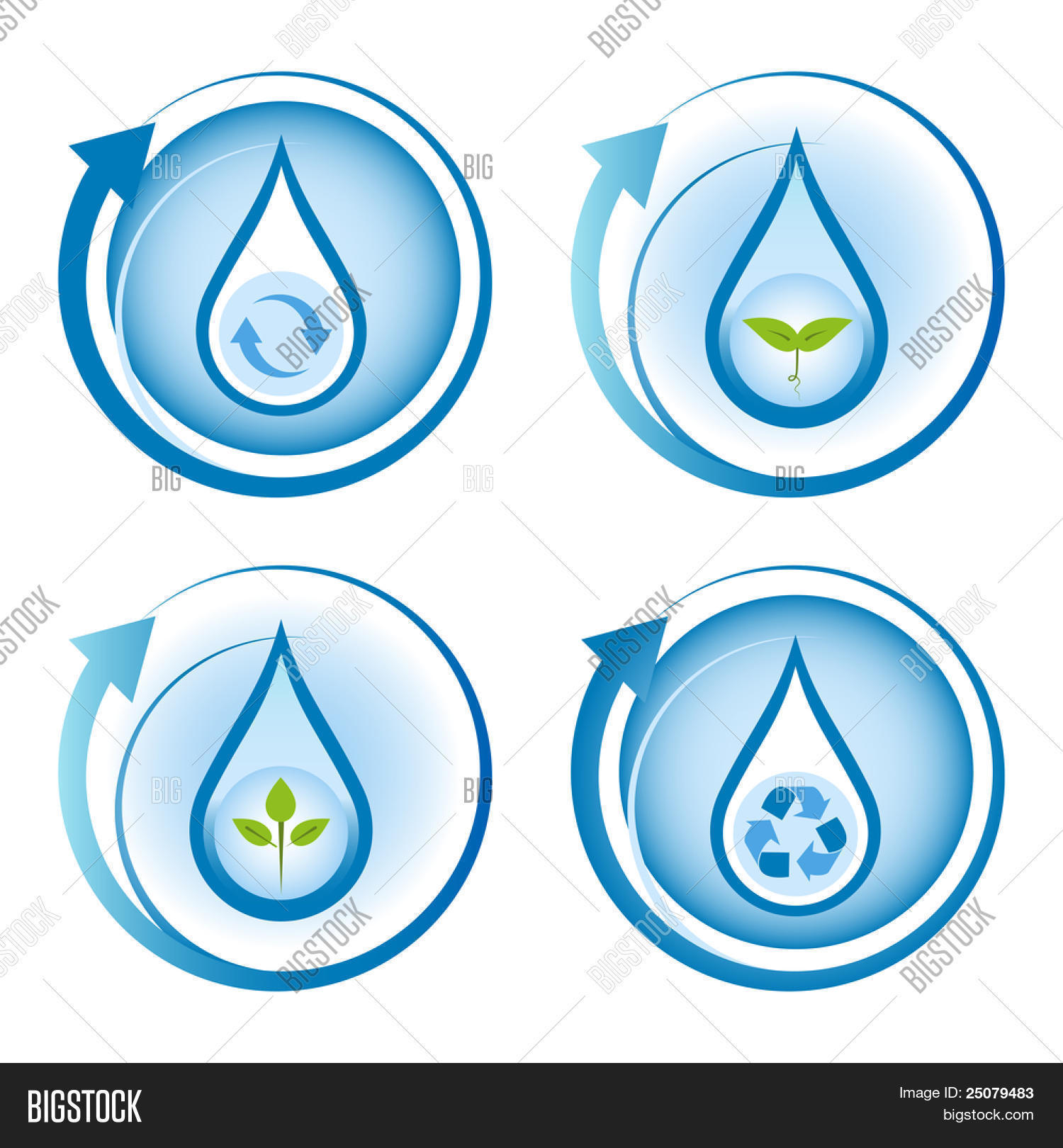 Water Conservation Vector & Photo (Free Trial) | Bigstock