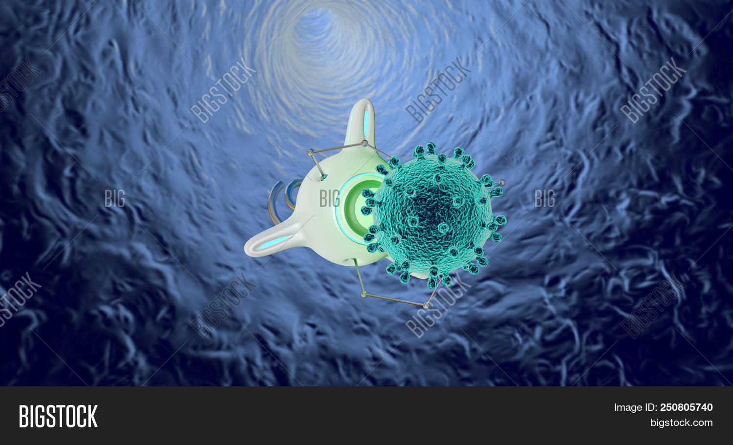 Nanorobot Catches Image & Photo (Free Trial) | Bigstock