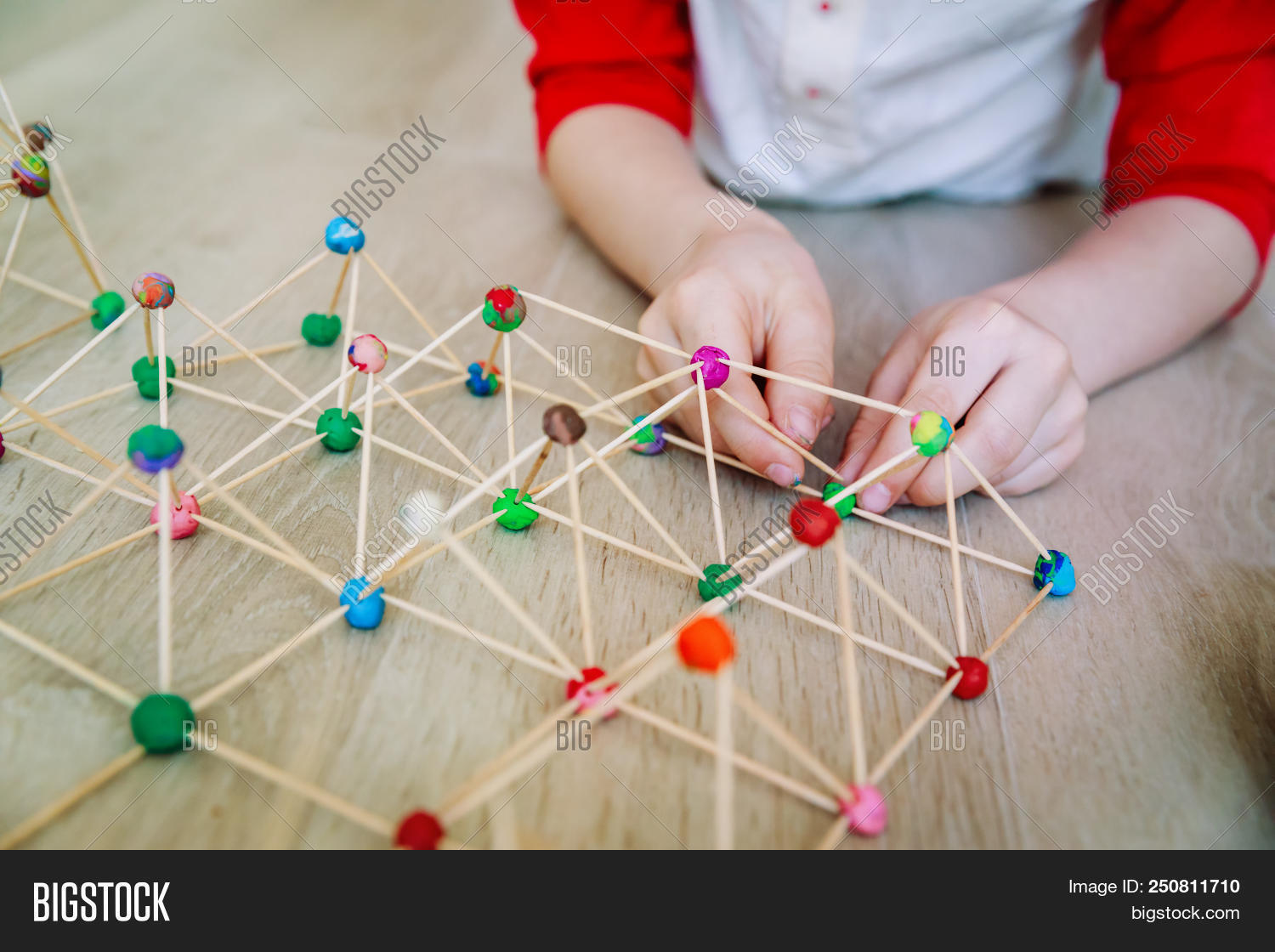 Child Making Geometric Image & Photo (Free Trial) | Bigstock