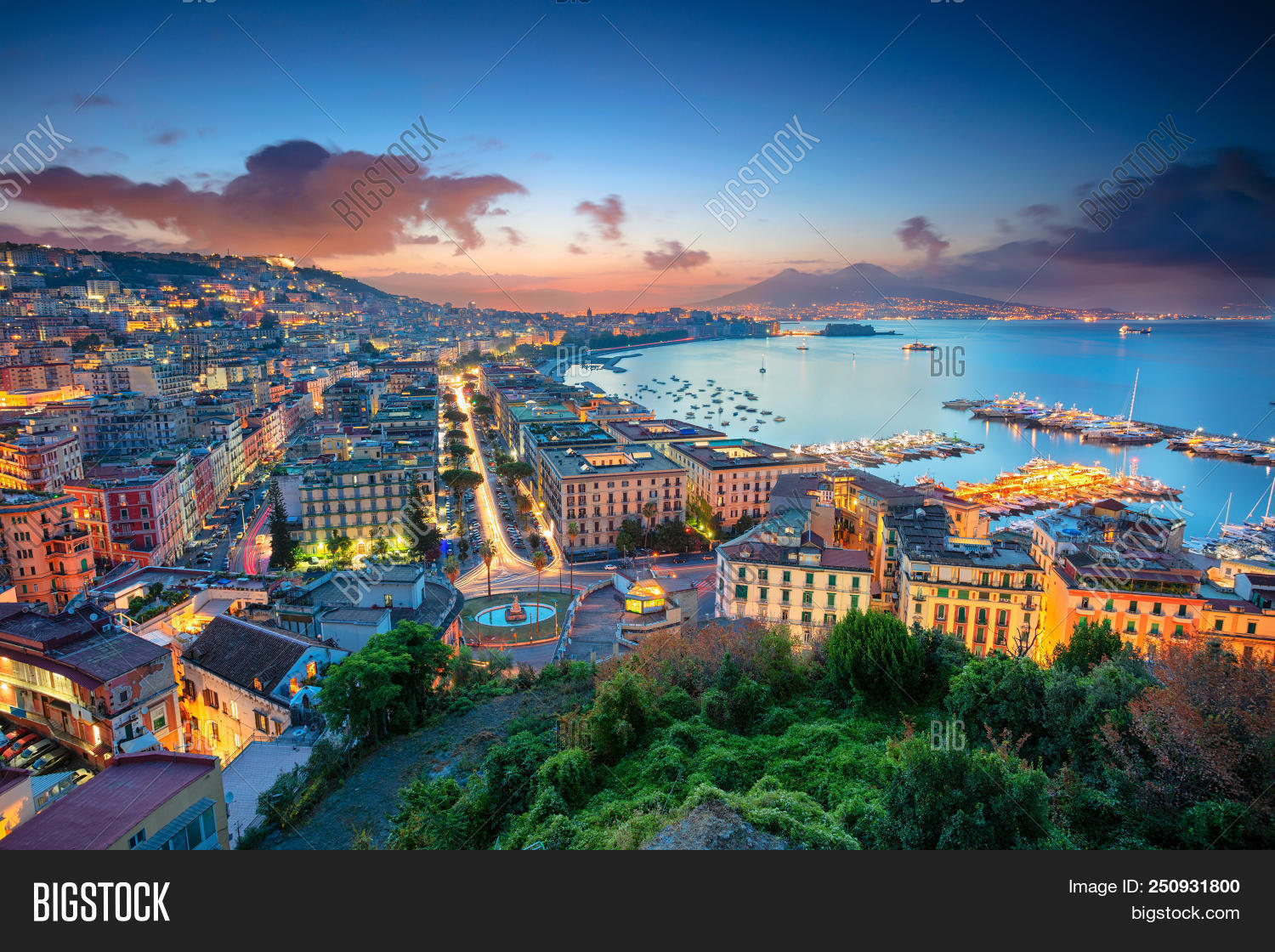 Naples, Italy. Aerial Image & Photo (Free Trial) | Bigstock