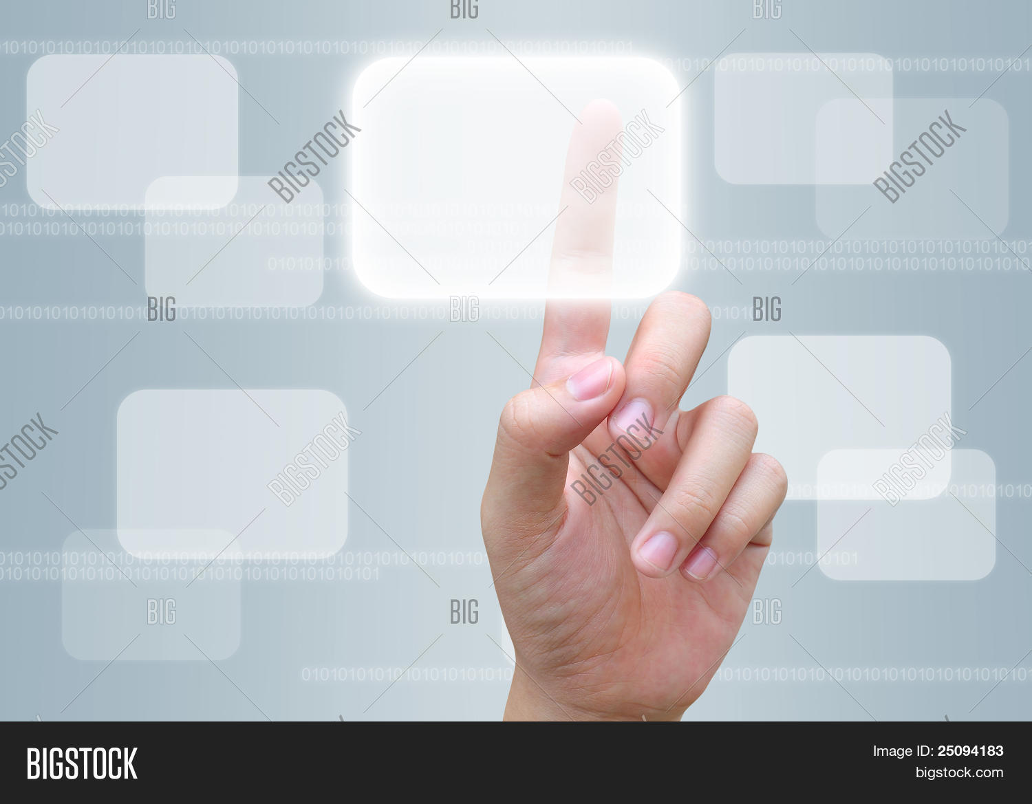 Hand Pressing Button Image & Photo (Free Trial) | Bigstock