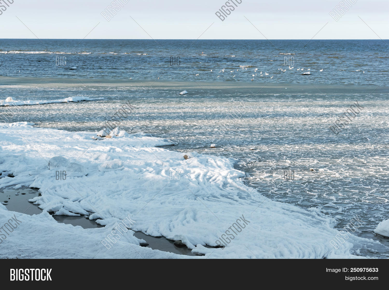 Ice Slush Sea, Snow Image & Photo (Free Trial) | Bigstock