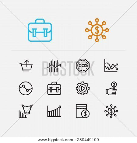 Trading Icons Set. Image & Photo (Free Trial) | Bigstock