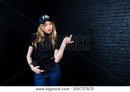 Fbi Female Agent Cap Image & Photo (Free Trial) | Bigstock