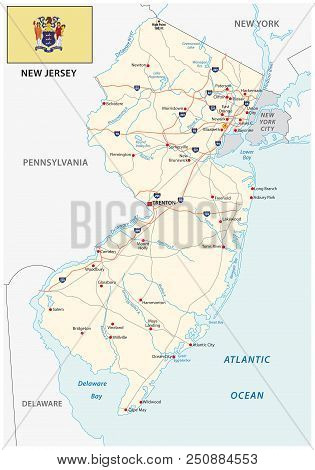 New Jersey State Vector & Photo (Free Trial) | Bigstock