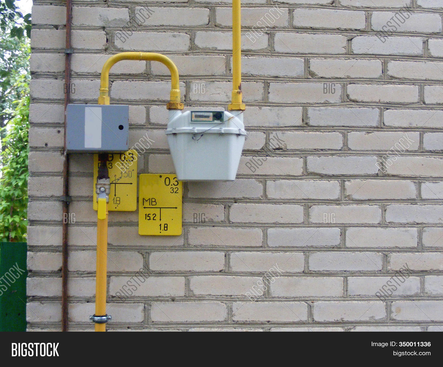 Installed Gas Meter Image & Photo (Free Trial) | Bigstock