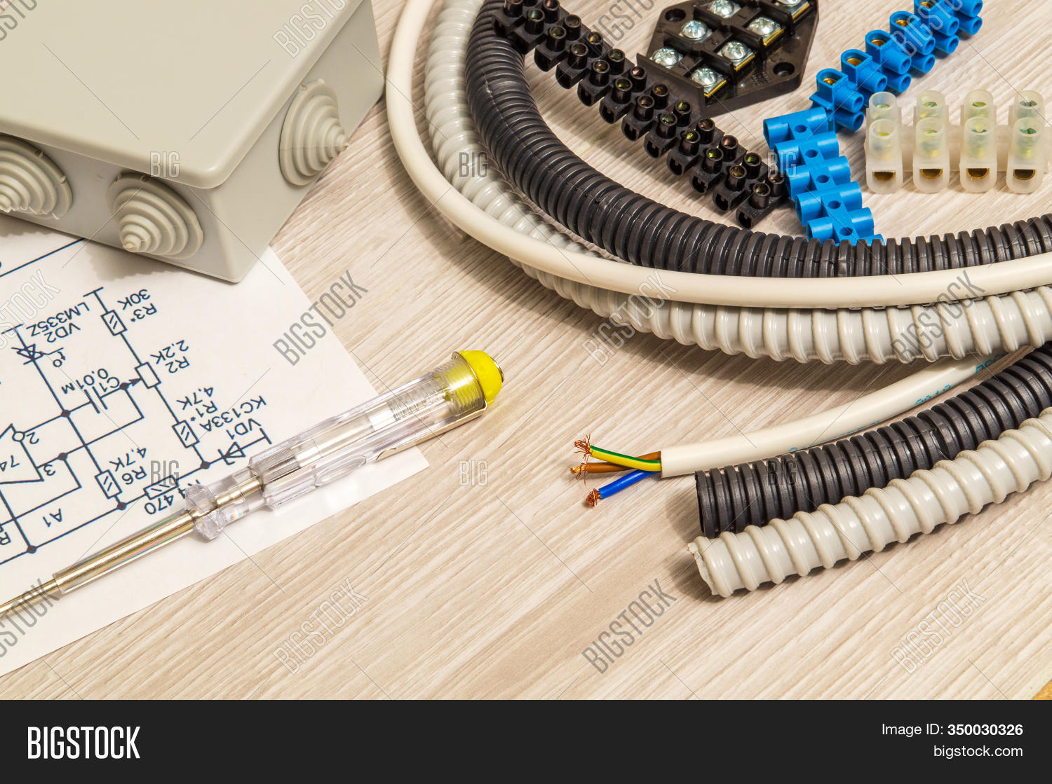 Kit Spare Parts Wiring Image & Photo (Free Trial) | Bigstock