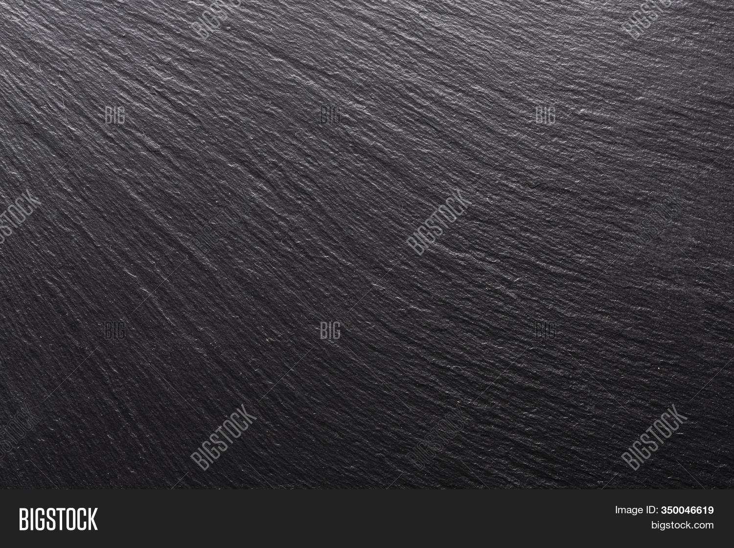 Smooth Black Stone Texture