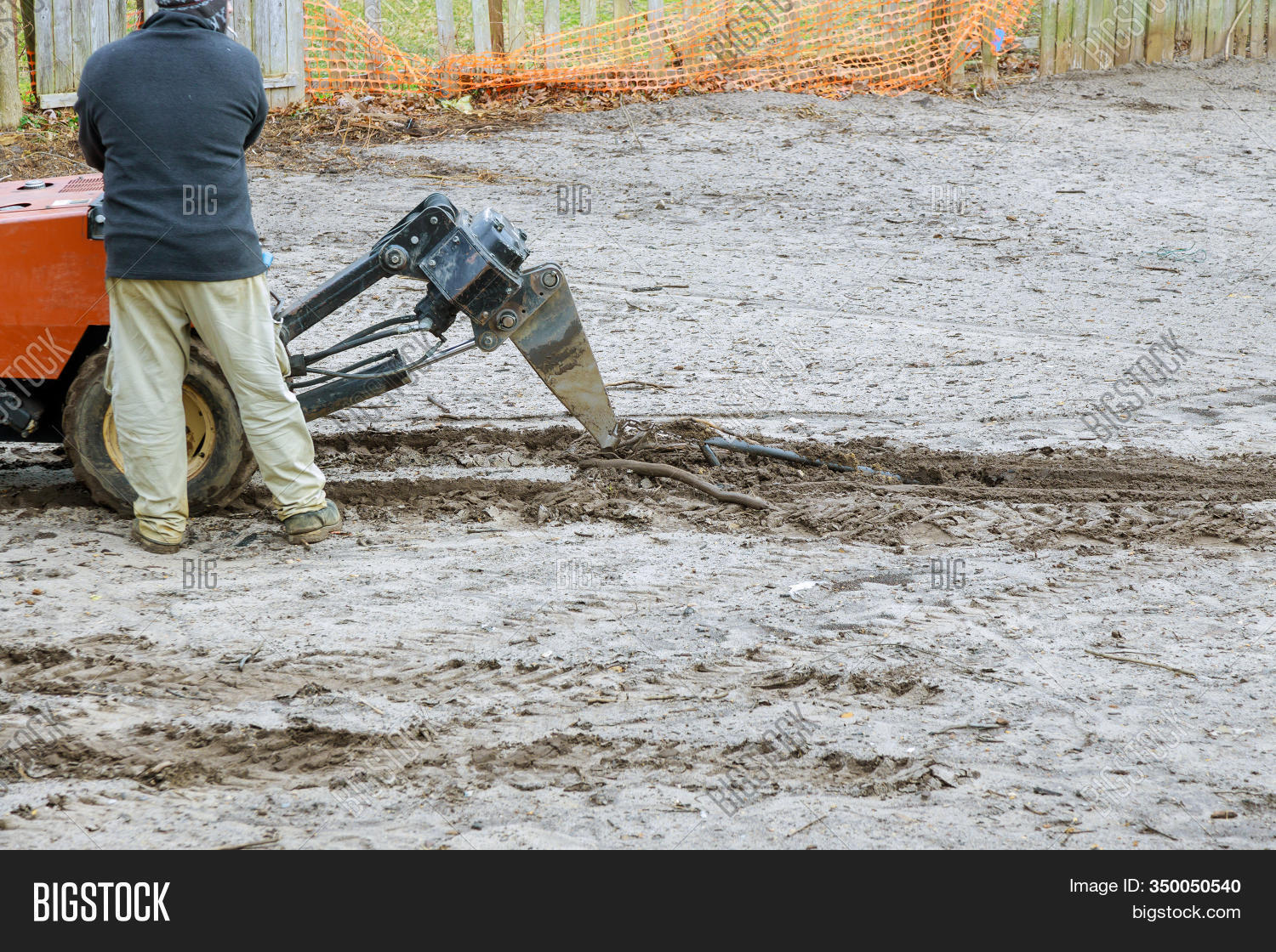 Digging Pipe Workers Image & Photo (Free Trial) | Bigstock