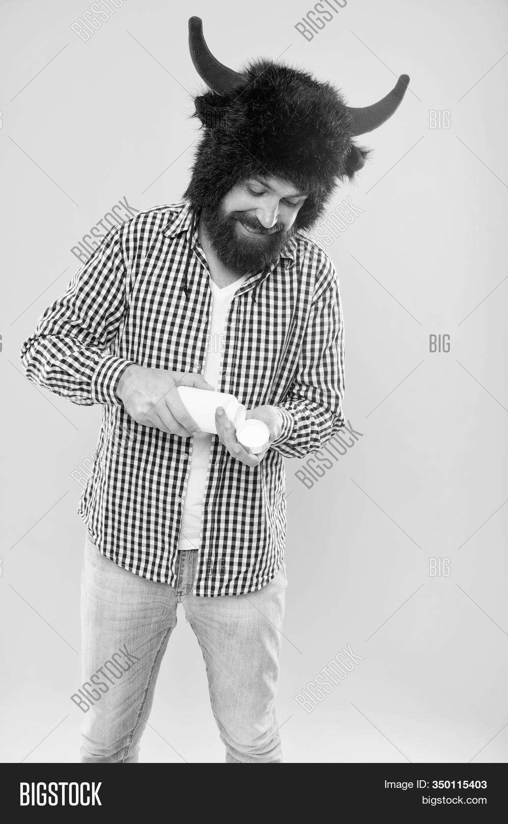 Guy Horns Symbol Image & Photo (Free Trial) | Bigstock