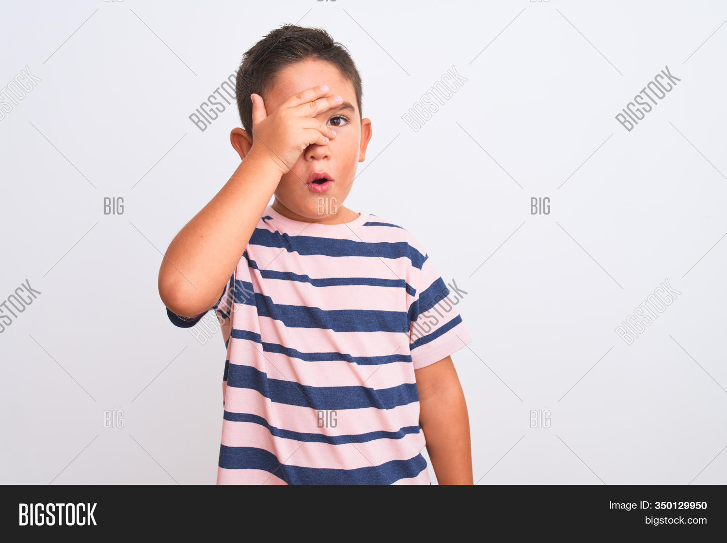 Embarrassed Child Face