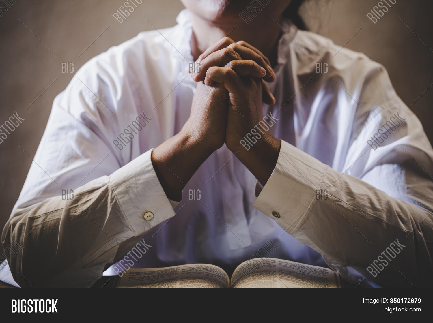 Hands Folded Prayer On Image & Photo (Free Trial) | Bigstock