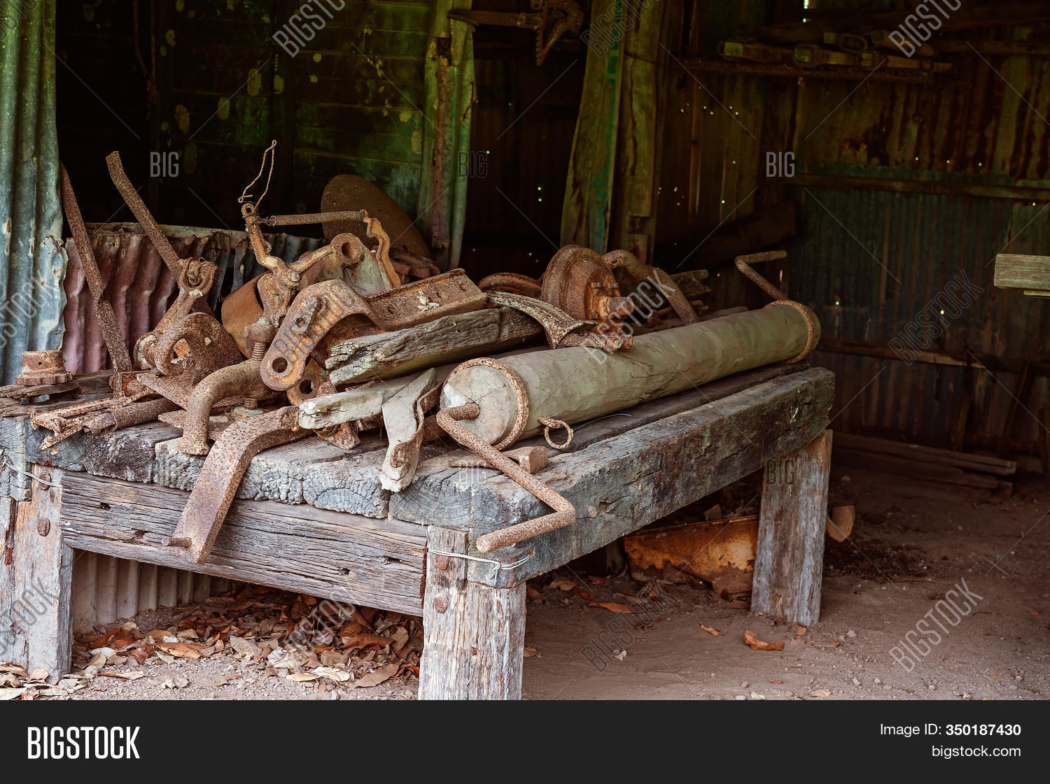 Old Rusted Machine Image & Photo (Free Trial) | Bigstock