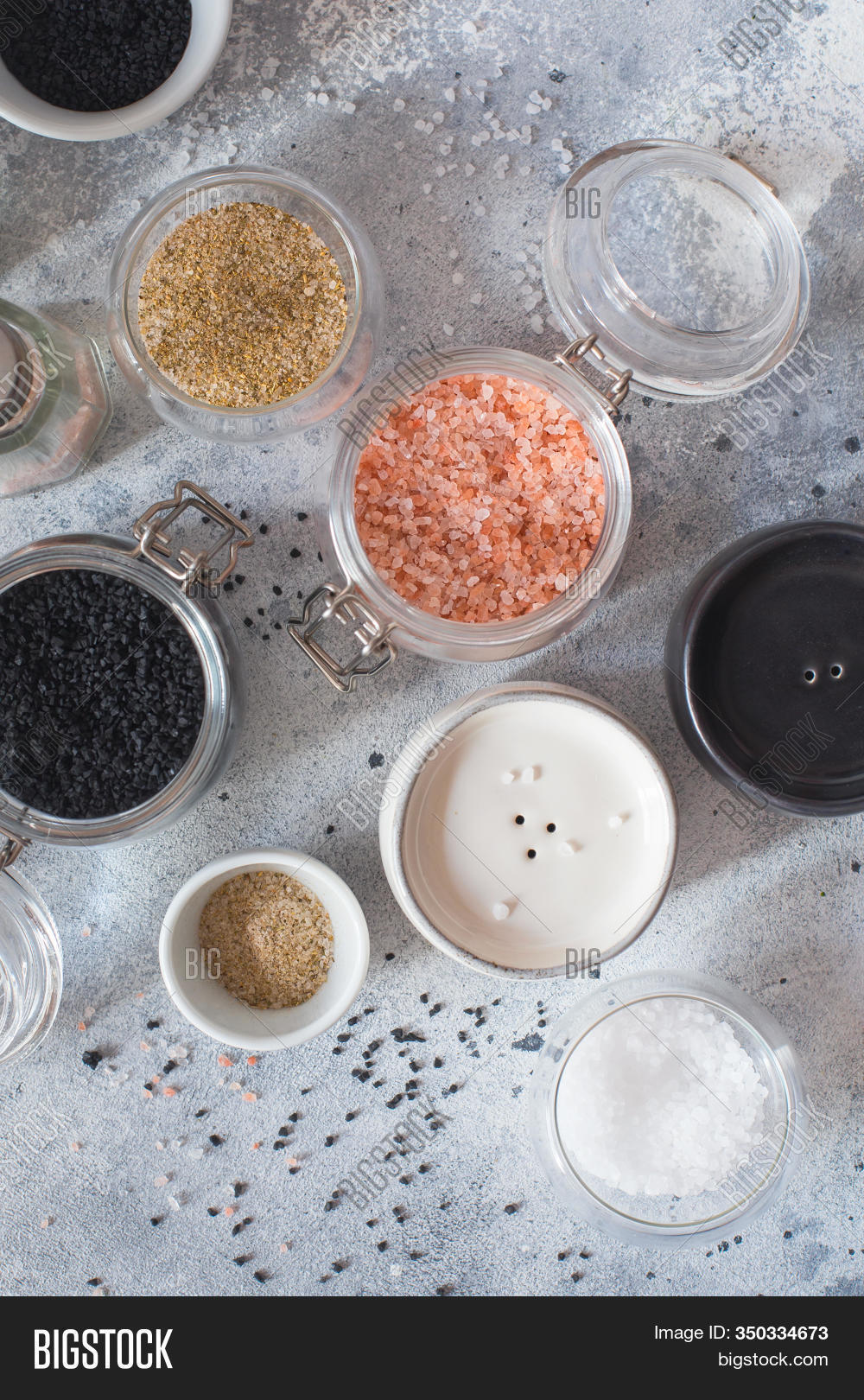 Mix Different Salt Image & Photo (Free Trial) | Bigstock