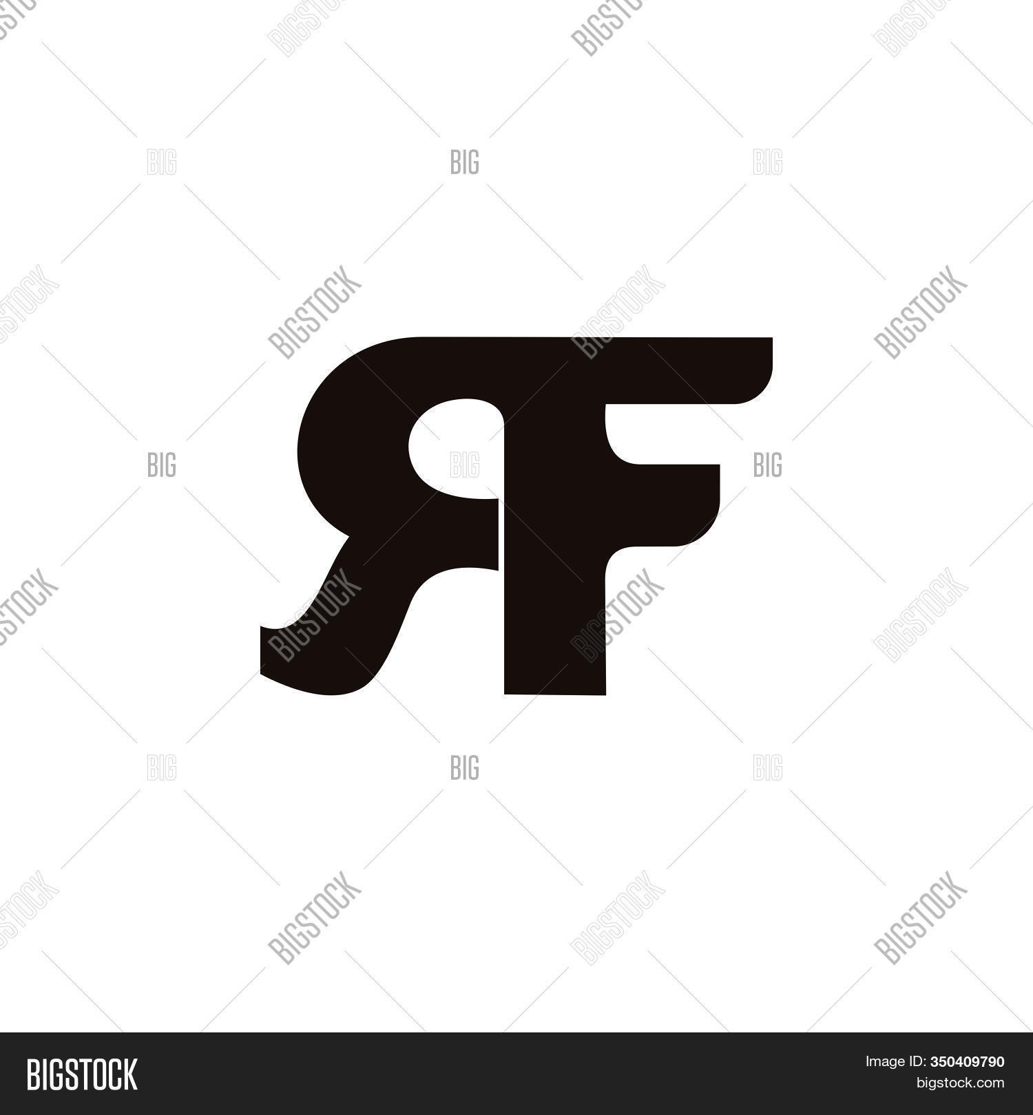 Letter Rf Symbol Vector & Photo (Free Trial) | Bigstock