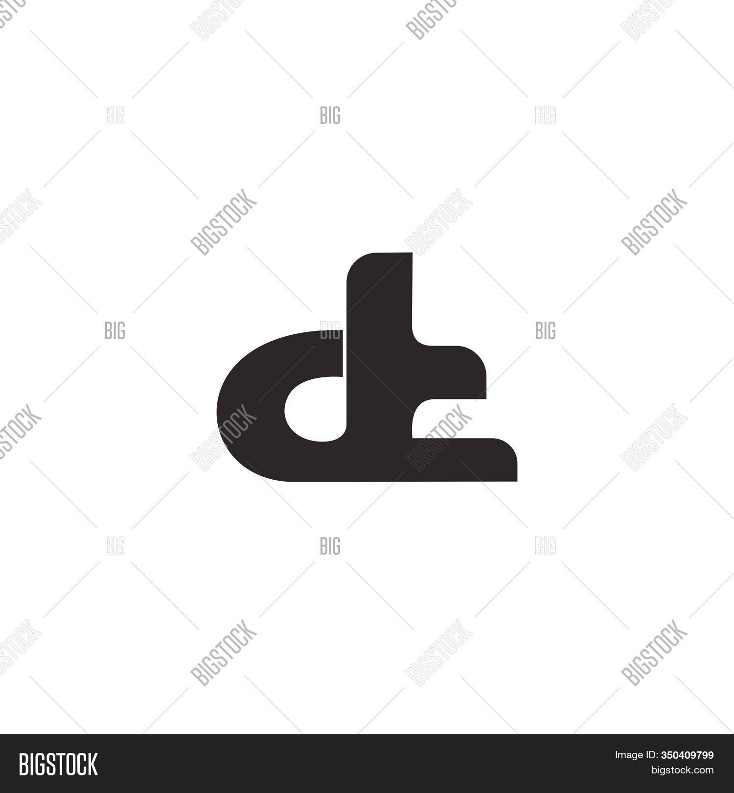 Letter D T Symbol Vector & Photo (Free Trial) | Bigstock