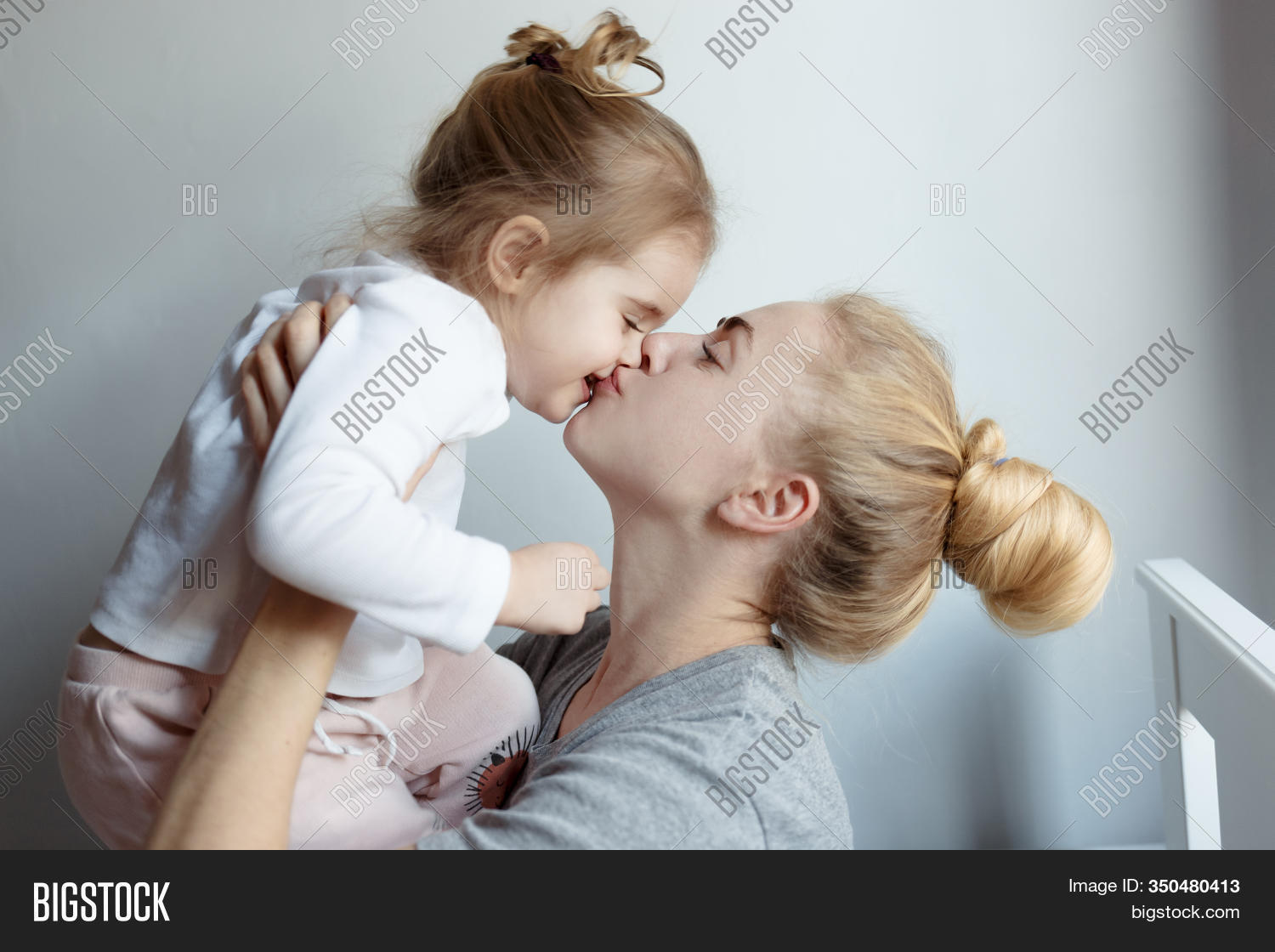 Happy Mom Hugs Kisses Image & Photo (Free Trial) | Bigstock
